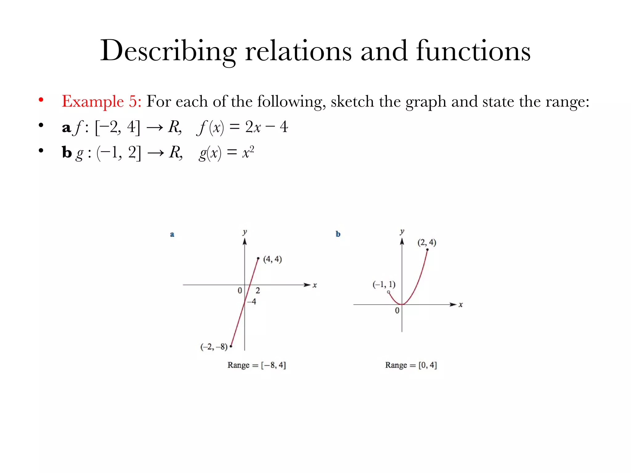Functions And Relations | PPT