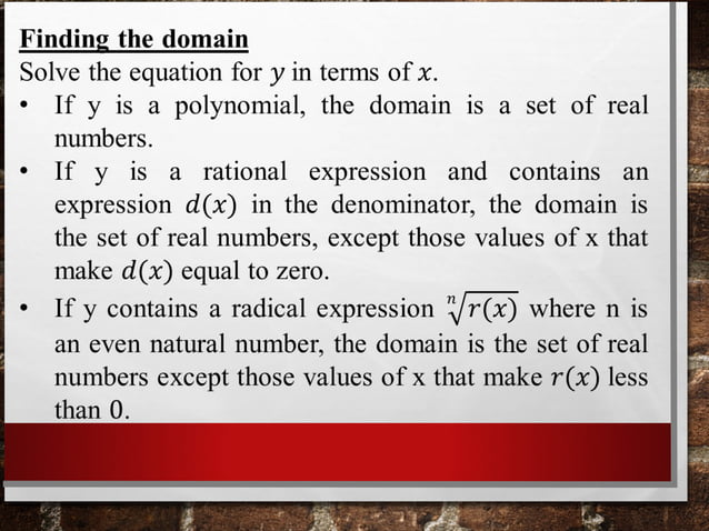 GENERAL MATHEMATICS-Functions and Relations.ppt GENERAL MATHEMATICS-Functions and Relations.ppt
