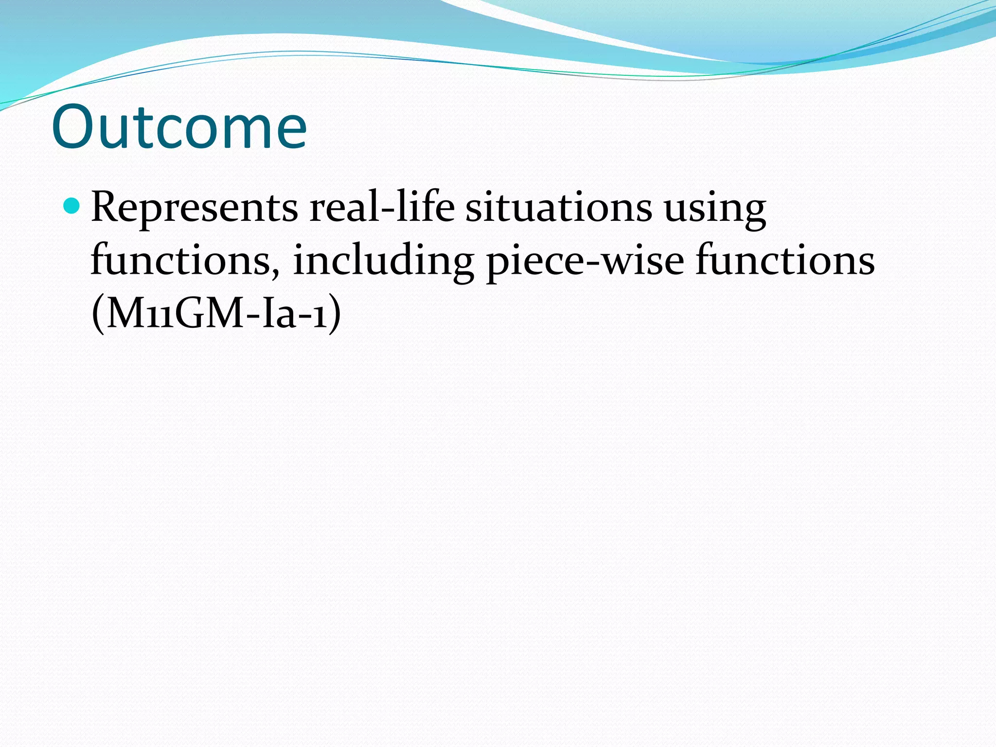 Functions and their graphs | PPT