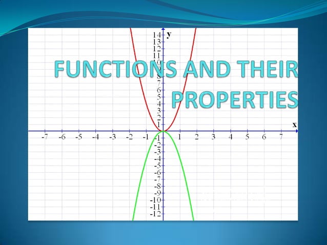 Functions and their properties | PPTX