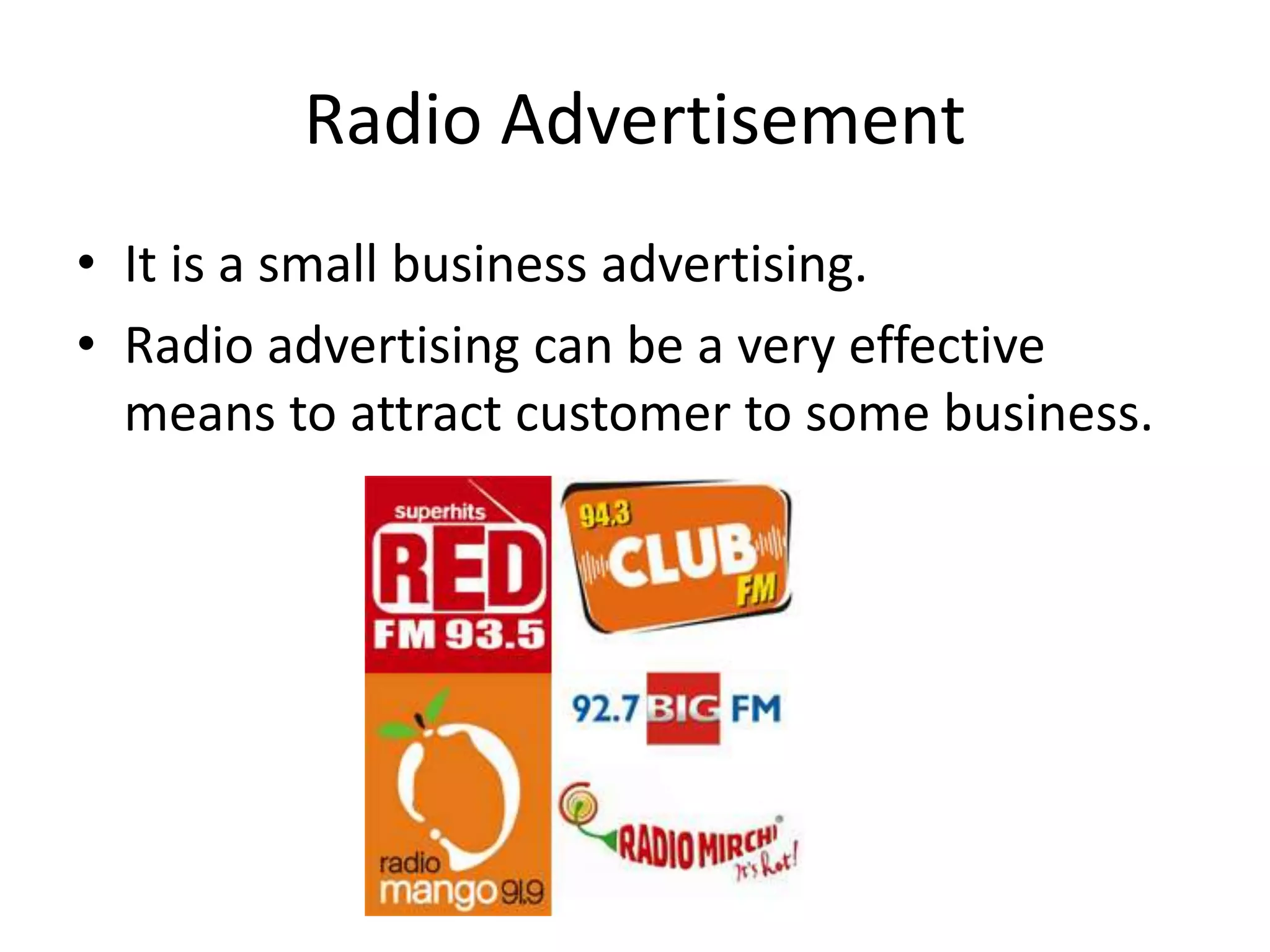 Functions and types of advertisement | PPTX