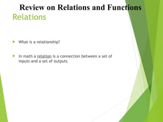 functions basics review ppt.ppttttttttttttttttt | PPT