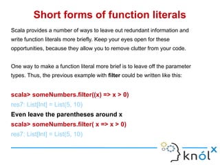 Functions & Closures in Scala | ODP