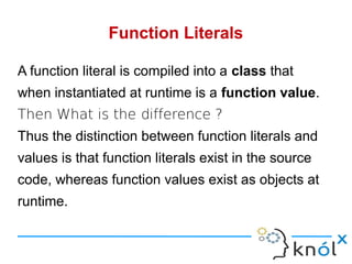 Functions & Closures in Scala | ODP