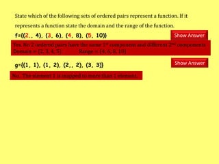 Functions form 3 | PPTX