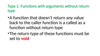 Functions in C-csvsvvcvxcvxvxcvxcvvsvsvsfvsfvd | PPT