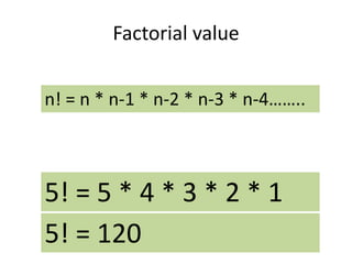 Functions in c | PPSX