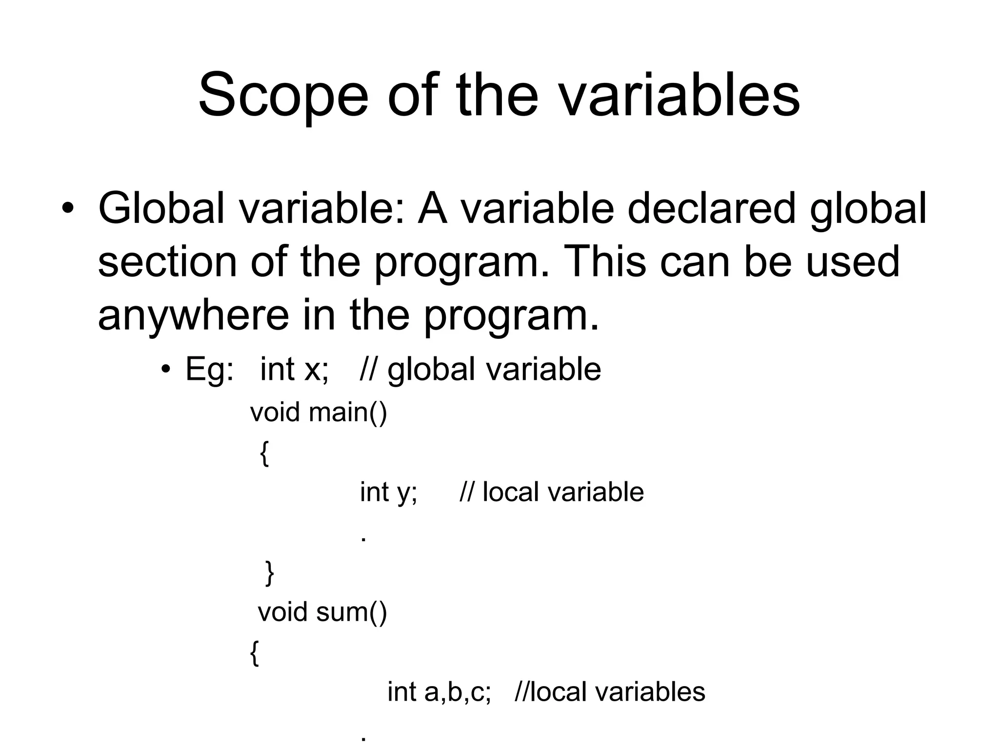 Functions in c | PPTX