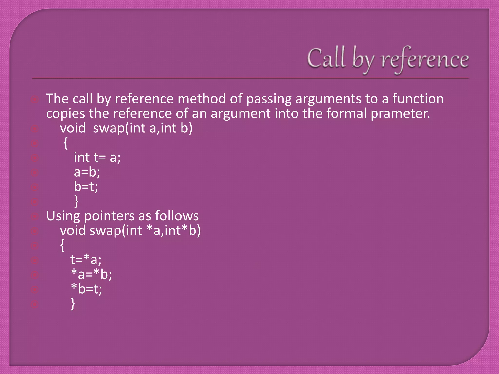 Functions in c++, | PPTX