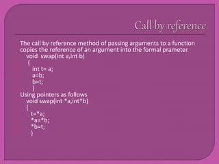 Functions in c++, | PPTX