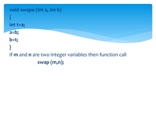 Functions in c++ | PPT