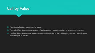 Functions in c++, presentation, short and sweet presentation, and details of functions | PPT