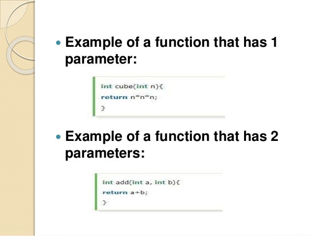 Functions in c language
