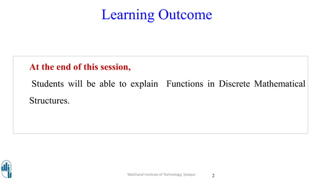 Functions in discrete mathematics | PDF