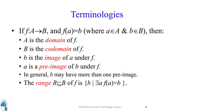 Functions in discrete mathematics | PDF