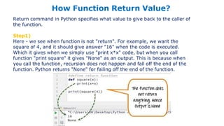 INTRODUCTION TO PYTHON PROGRMMING AND FUNCTIONS | PPT
