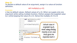 INTRODUCTION TO PYTHON PROGRMMING AND FUNCTIONS | PPT