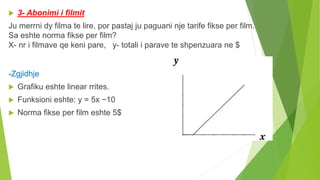 Funksionet ne jeten e perditshme | PPTX
