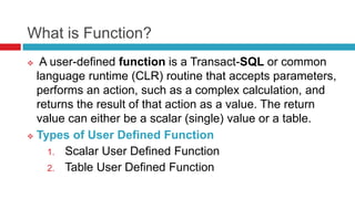 Functions in sap hana | PPTX | Databases | Computer Software and Applications