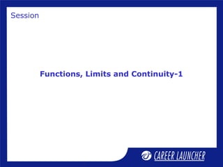 Functions limits and continuity | PPT