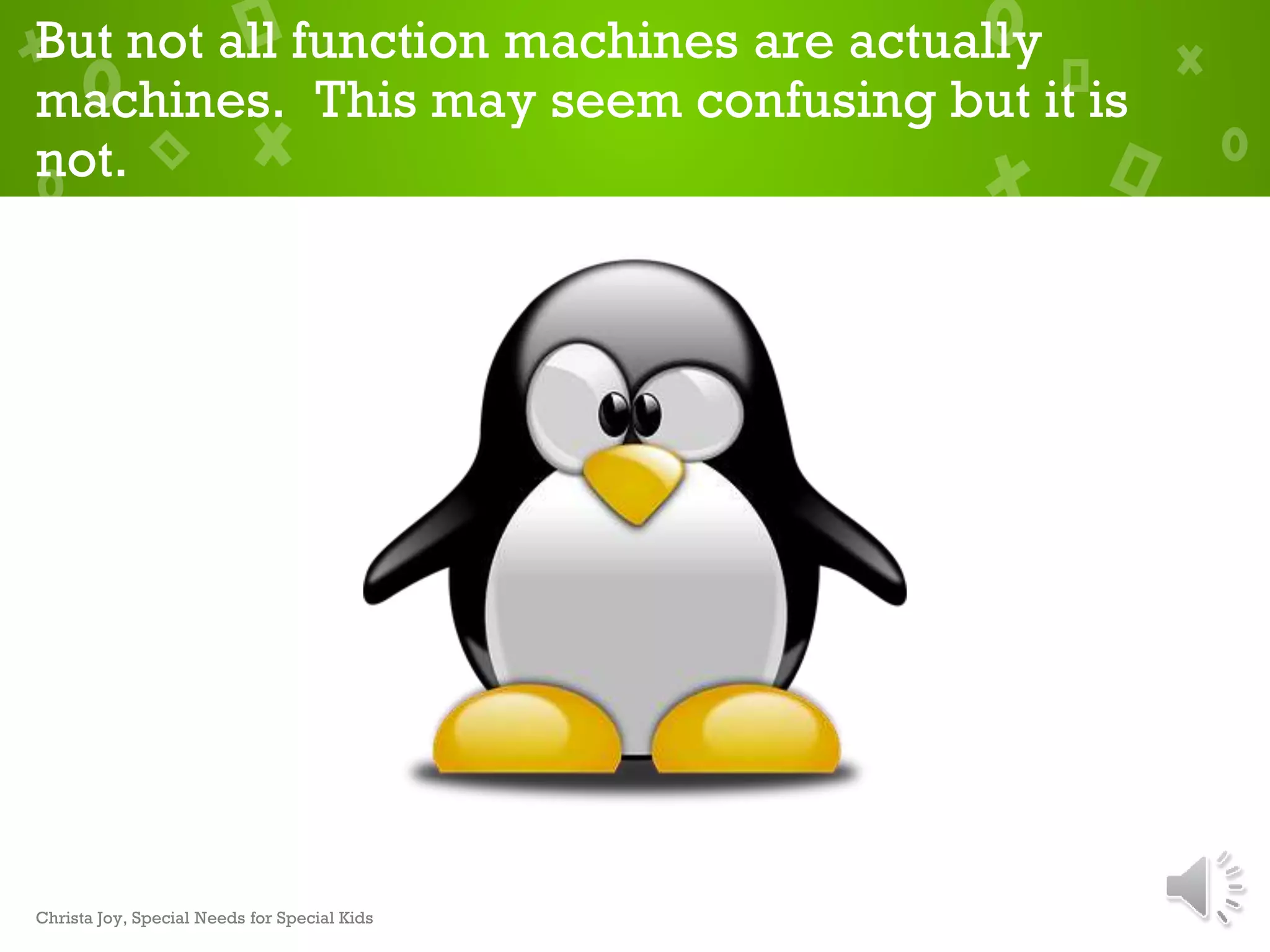 Functions Machines | PPSX