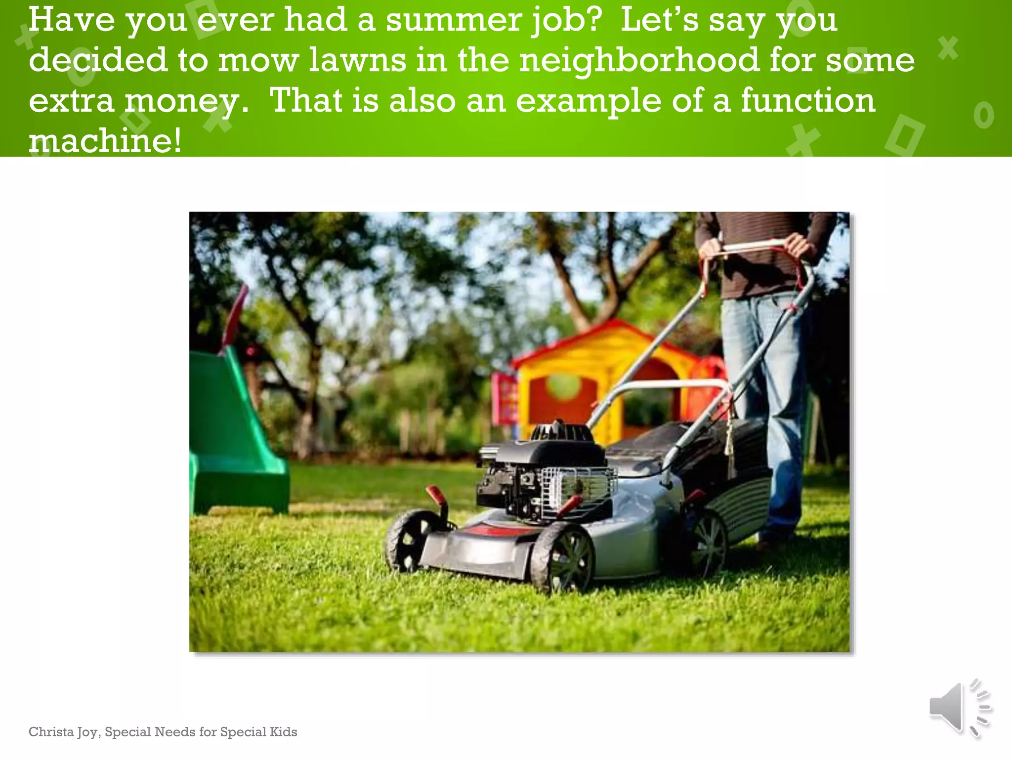 Functions Machines | PPSX