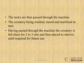 Functions and methods of dishwashing | PPTX