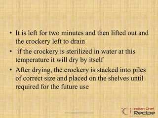 Functions and methods of dishwashing | PPTX