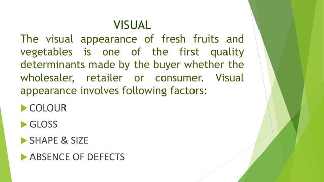 Functions & Methods of Quality Evaluation of Fresh fruits and ...