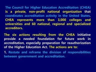 Functions of Accreditation Council | PPT