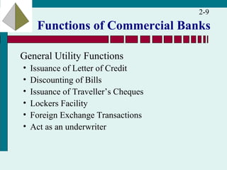 Functions of a commercial bank | PPT