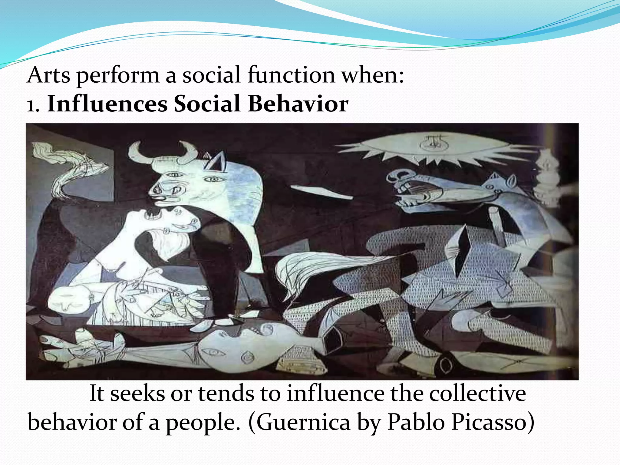 Functions of art | PPTX