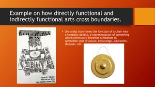 Functions of art | PPTX