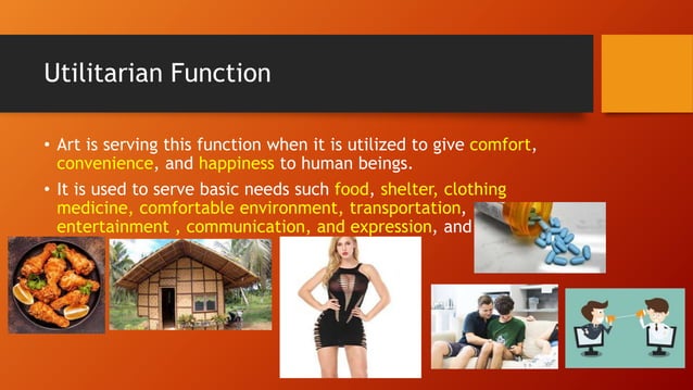Functions of art | PPTX