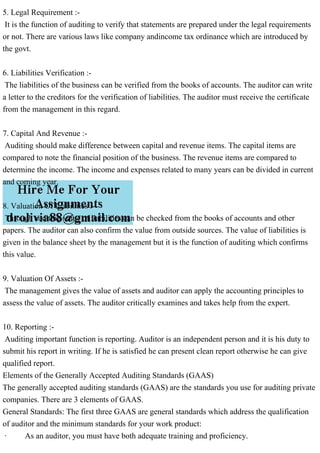 FUNCTIONS OF AUDIT - Following are the most important functions o.pdf