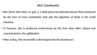 FUNCTIONS OF BILE ACIDS AND SALTS WITH ASSESSMENT OF LIVER FUNCTIONS.pptx