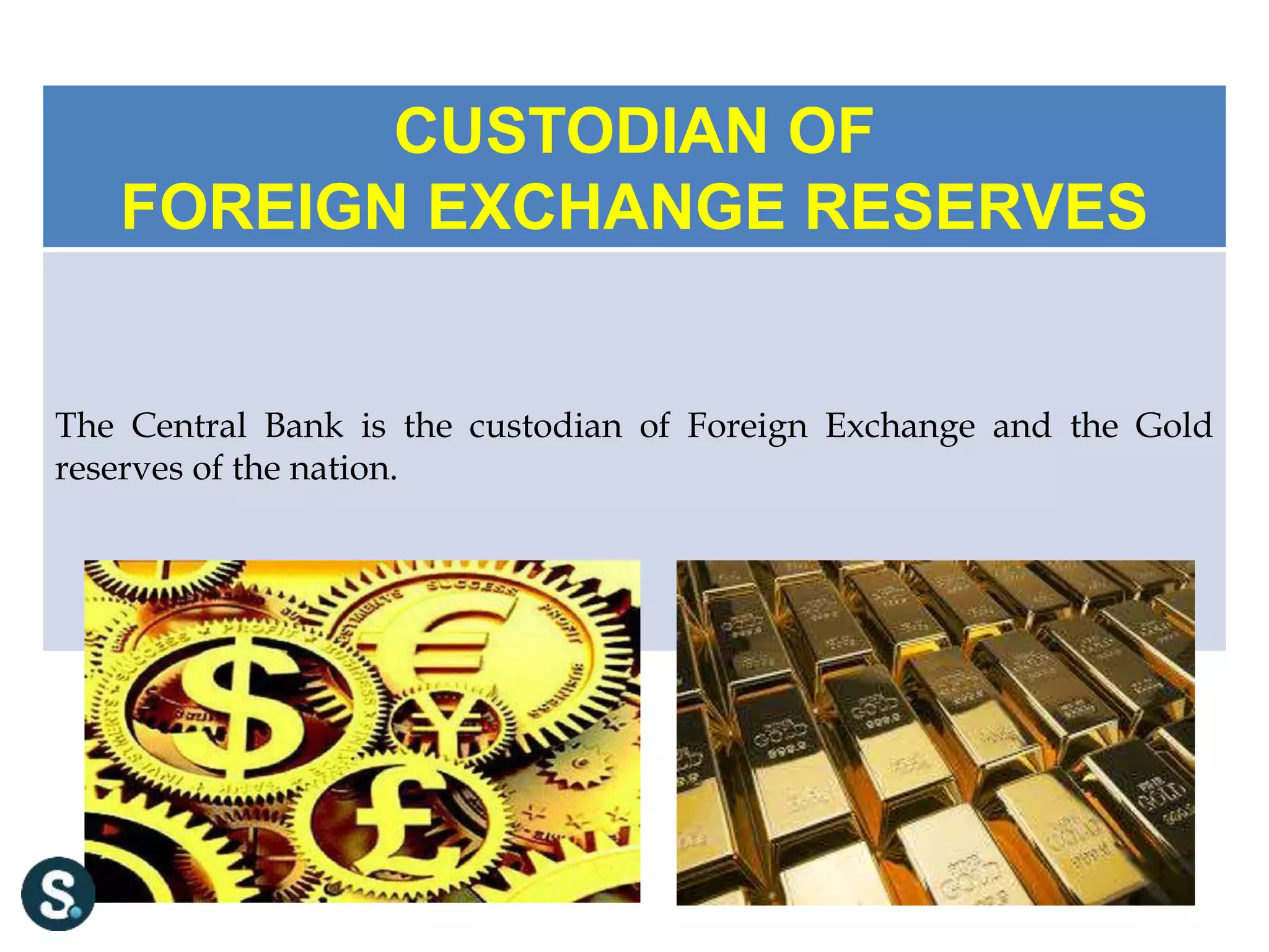 Functions of Central Bank | PPTX