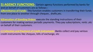 Functions of commercial bank | PPT