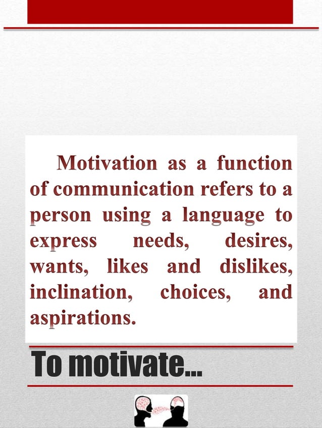 Functions of communication | PPTX