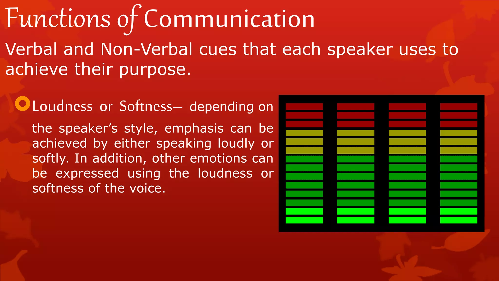 Functions of communication | PPTX