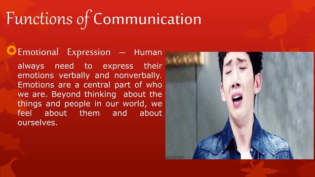 Functions of communication | PPTX