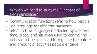 functions of communication.pptx