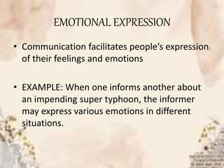 FUNCTIONS OF COMMUNICATION.pptx