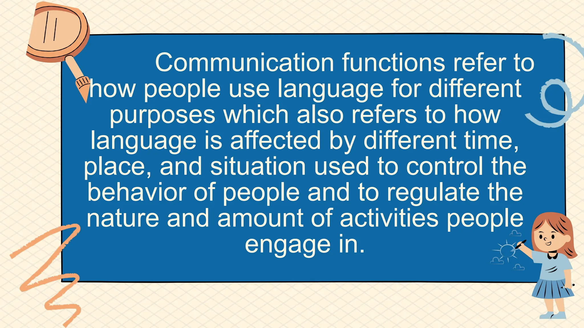 FUNCTIONS OF COMMUNICATION in Oral communication in Context. pptx | PPT