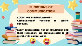 Various Functions of Communication.pptx. | PPTX