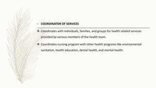 Functions of community | PPTX