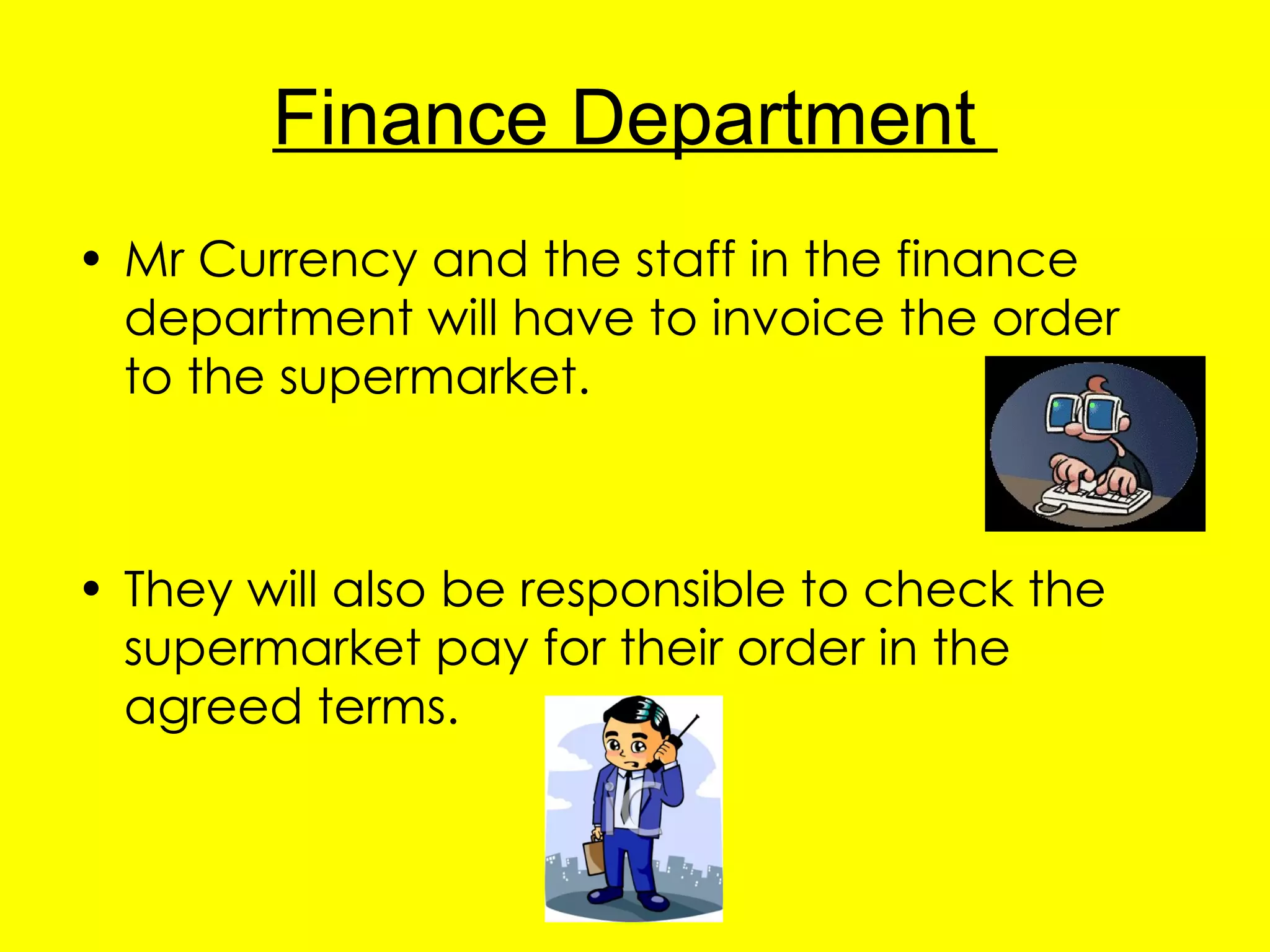 Functions Of Departments Pp | PPT