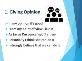 Functions of English Language | PPTX