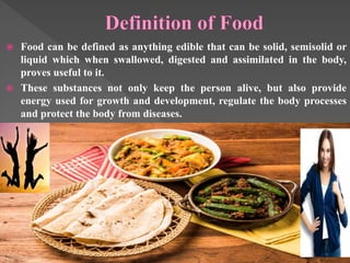 Functions of food | PPT
