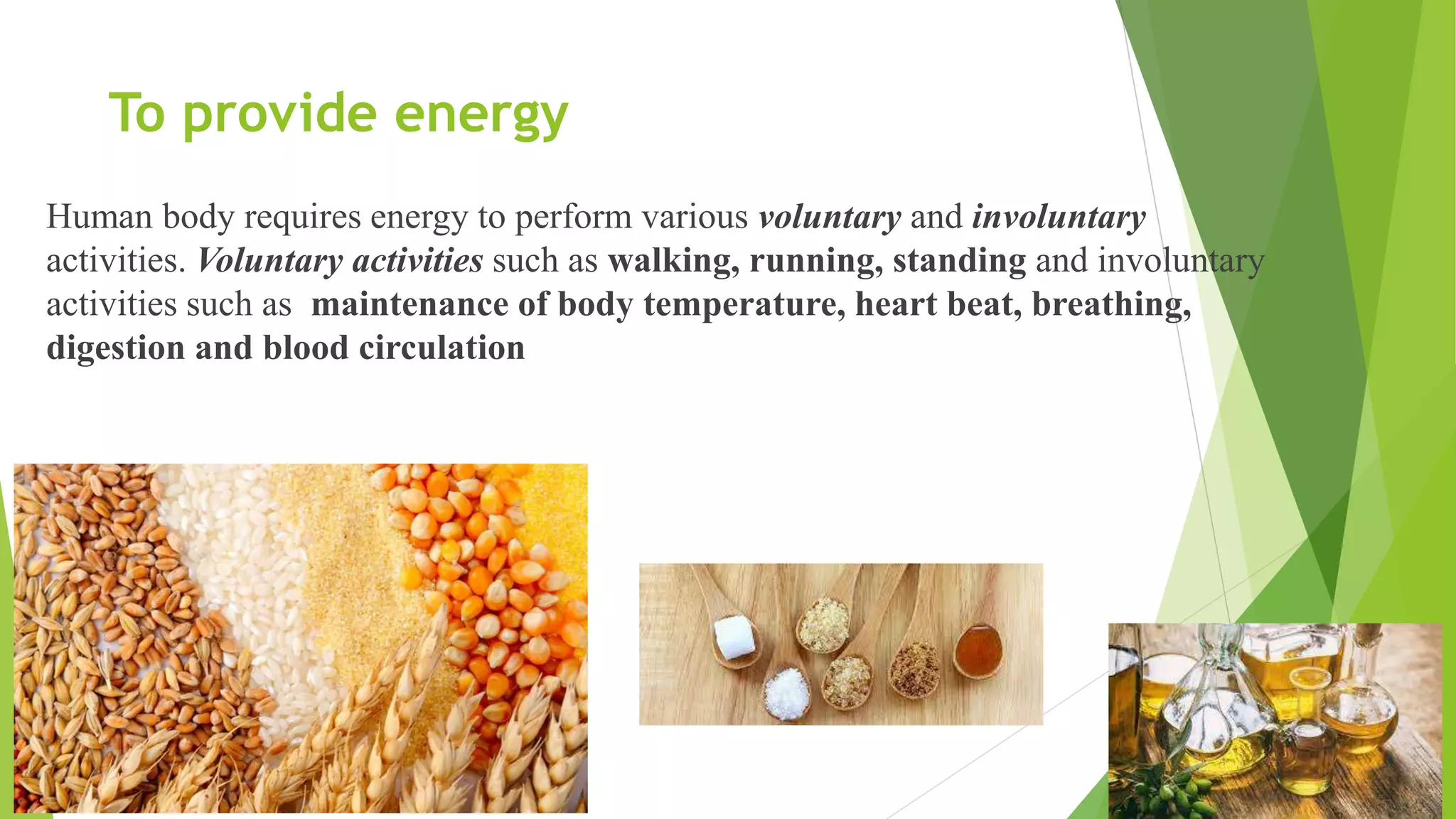 Functions of foods | PPTX